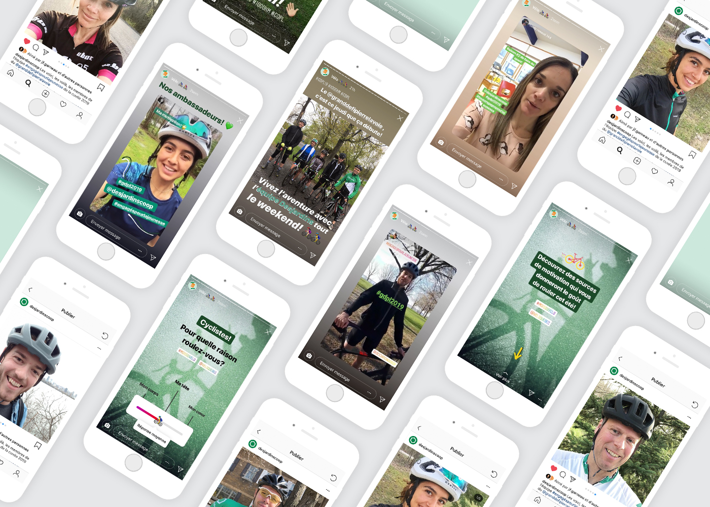 Desjardins x Le Grand défi Pierre Lavoie, signé CRI agence | Grenier ...